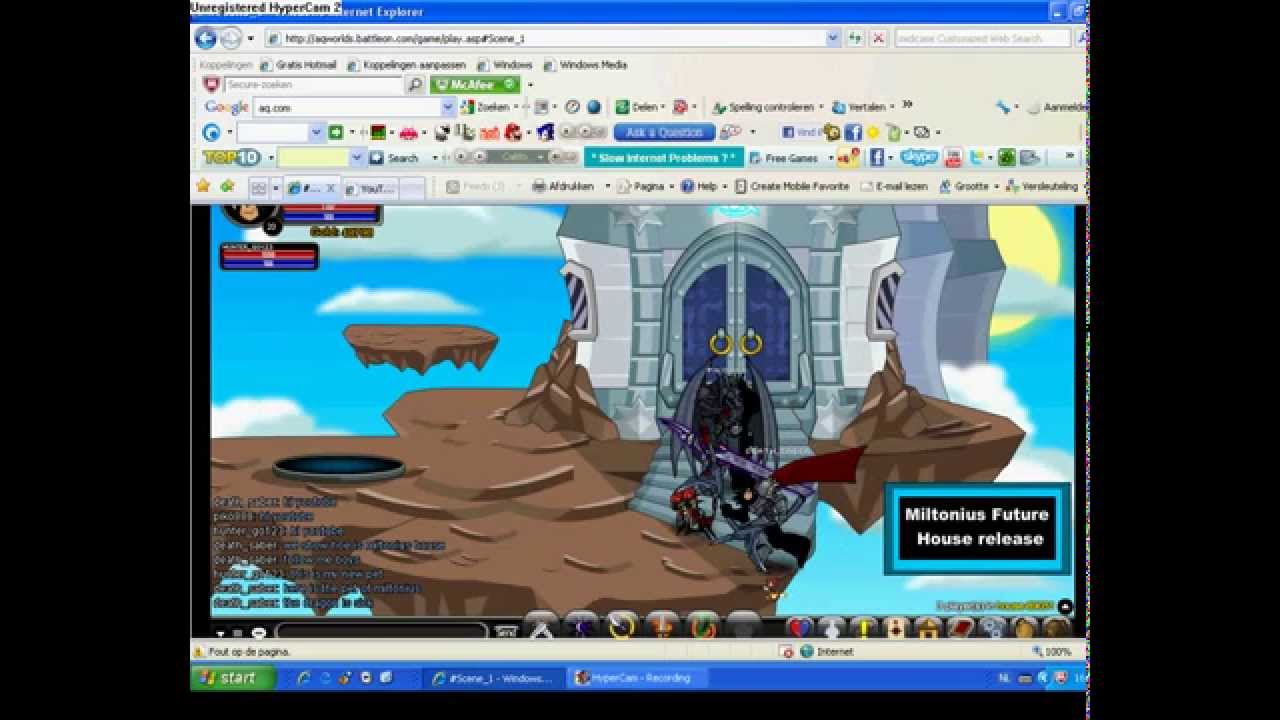 aqworlds miltonius big secret house - YouTube