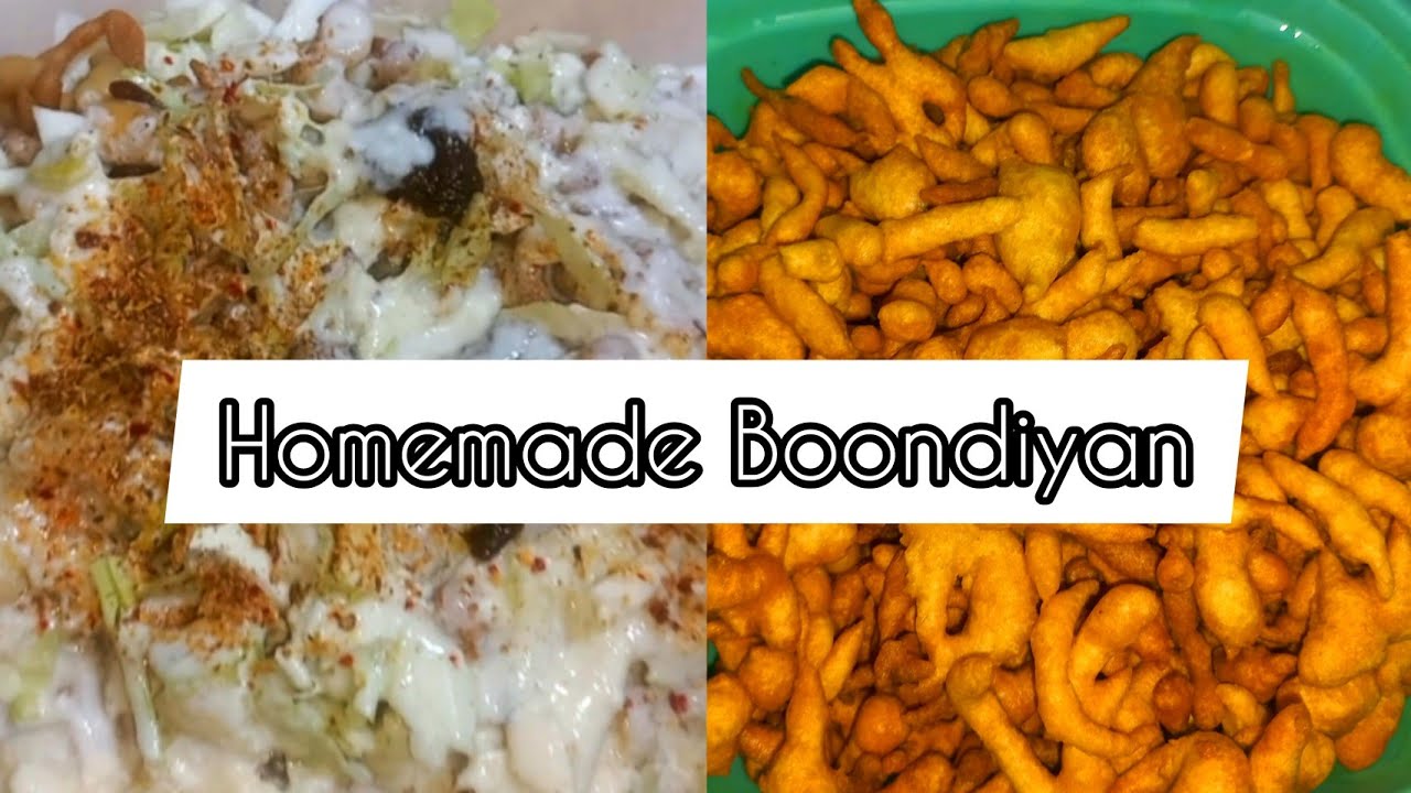 Homemade Baisan Boondiyan / Recipe By Kitchen with Sobia/ Ramadan ...