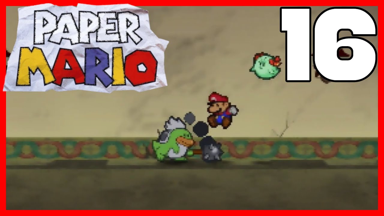 Tubba Blubba's Castle | Paper Mario N64 (10 Hp Challenge) | 16 - YouTube