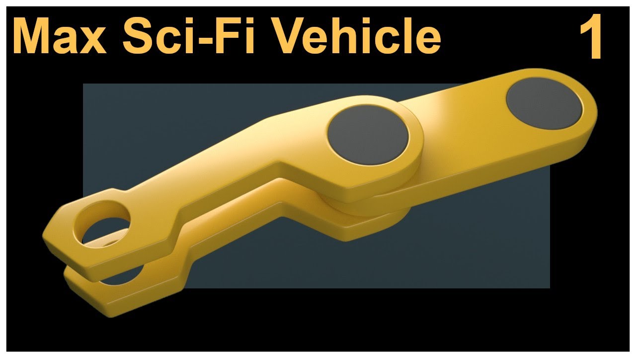 3DS Max Sci-Fi Vehicle - Part 1 - YouTube