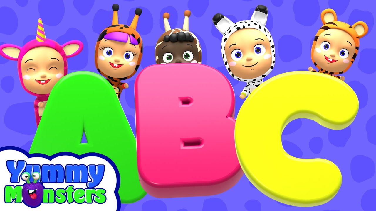 ABC Song | Alphabet Song for Kids|Sing Along|YummyMonsters Nursery ...