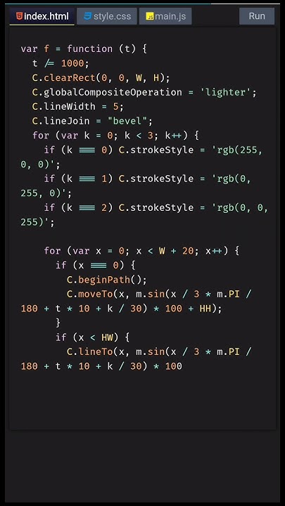 Create Awesome Animation With Html Canvas Html5 Canvas Tutorial Shorts Coding Javascript 