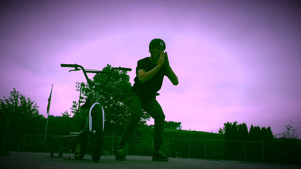 Evil spirits kung fu a BMX and invisible monsters - YouTube