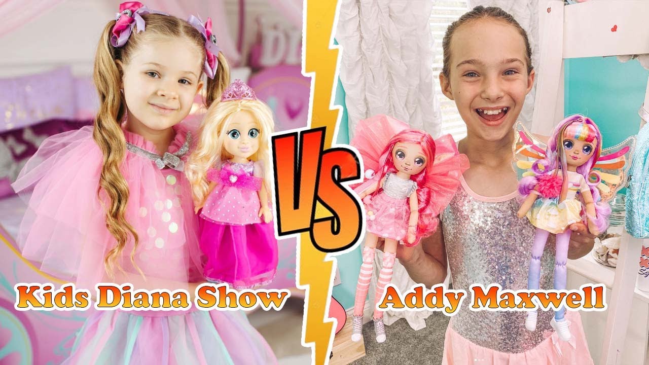 Kids Diana Show VS Addy Maxwell (Tic Tac Toy) Transformation 👑 New ...
