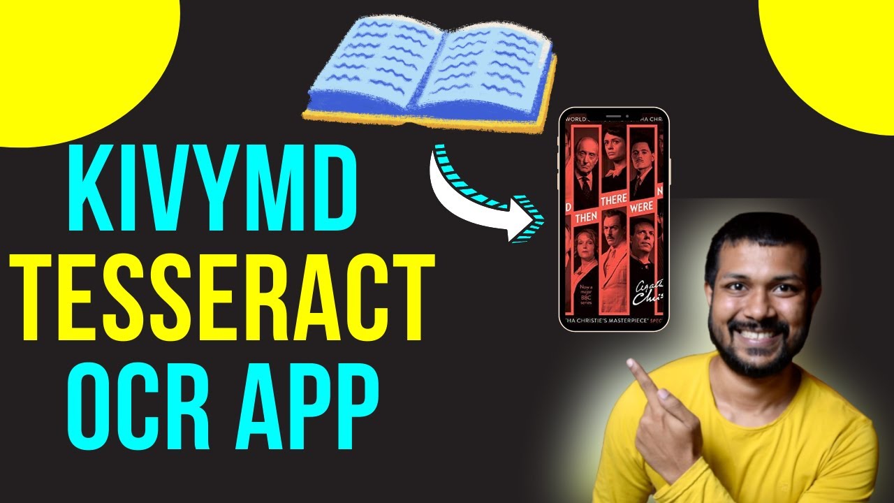 KivyMD + Tesseract - Create a Computer Vision Book Reading App - YouTube