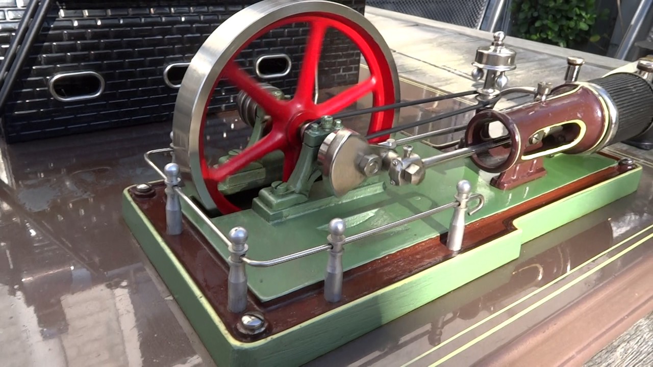 Big fleischmann steam engine outside - YouTube