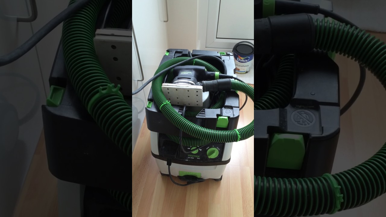 Festool dust free sanding - YouTube