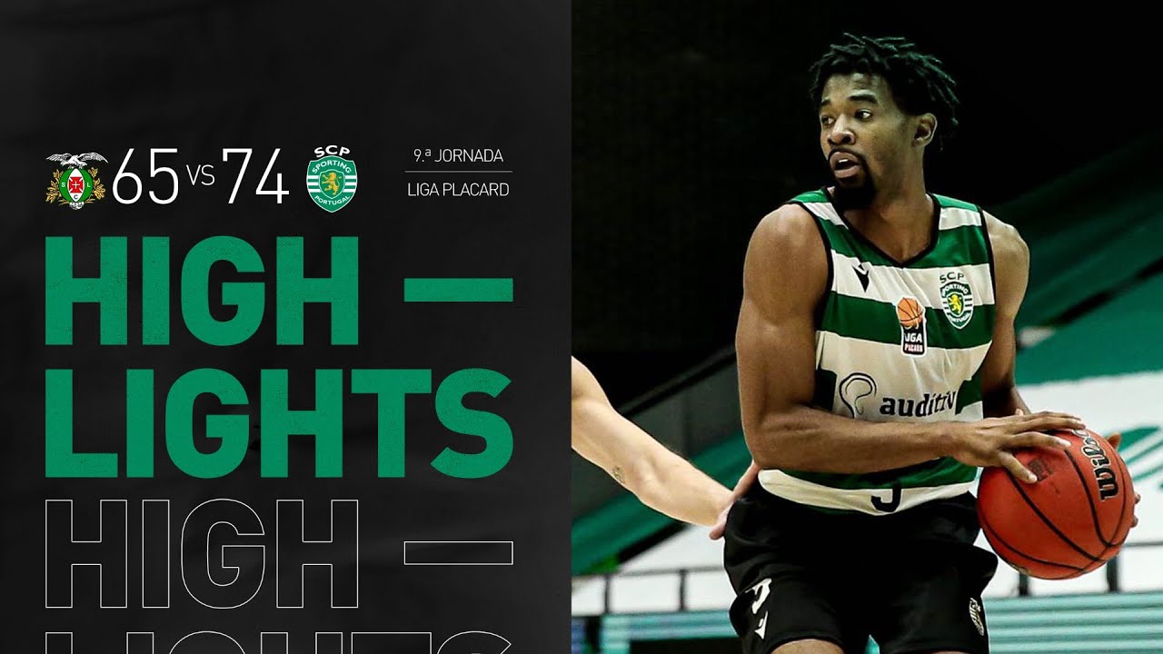 Basquetebol | Resumo: SC Lusitânia x Sporting CP - YouTube