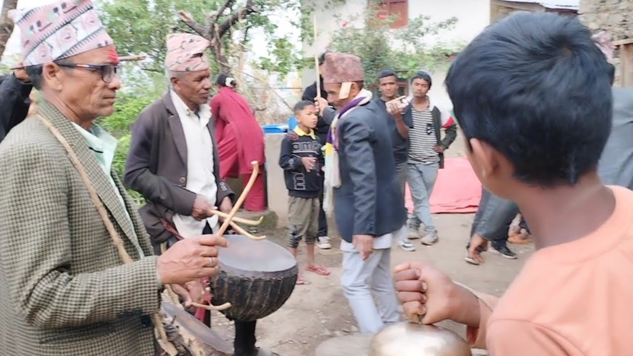 #Traditional Nepali Khando dance,@जाजरकाेटमा नाचिने खाँडाे नाच,# ...