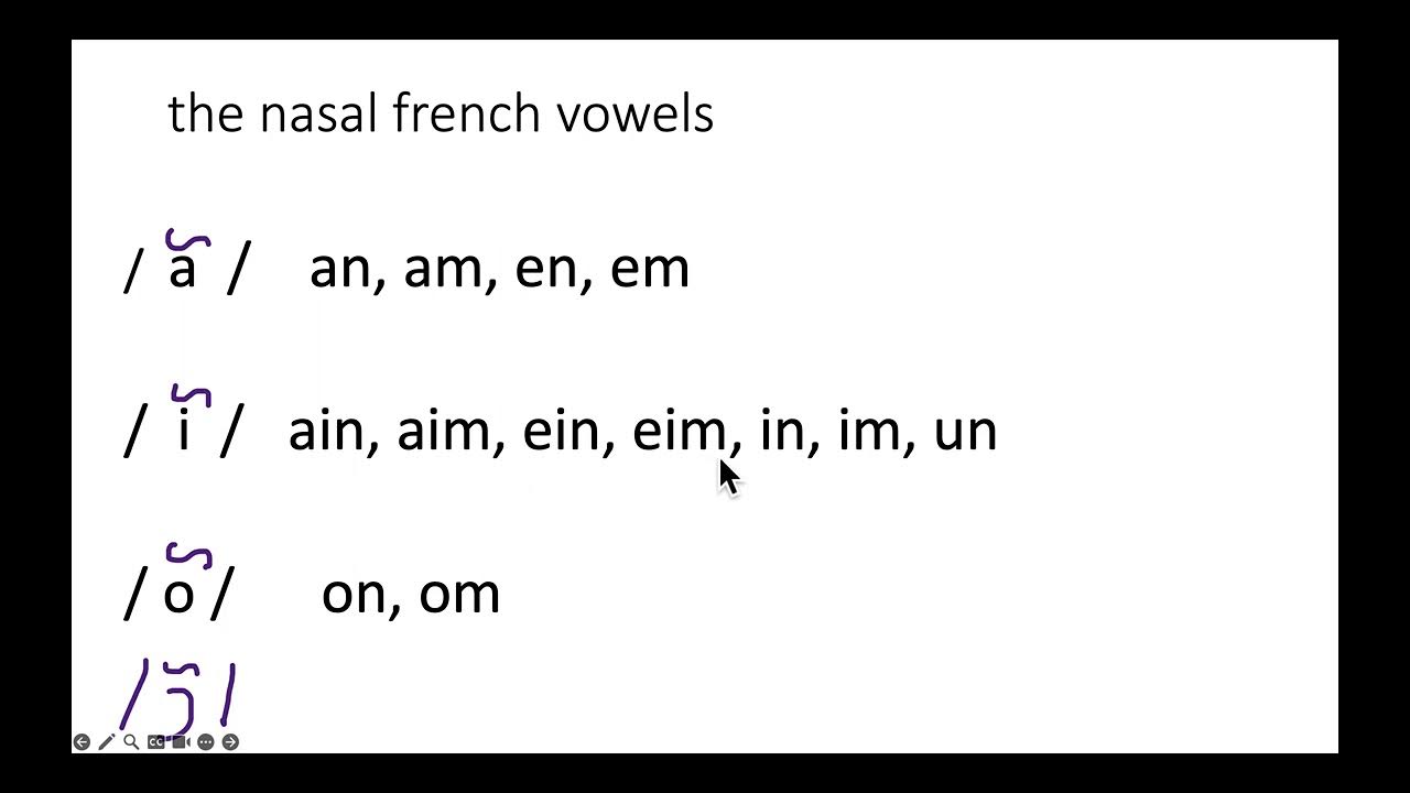 French pronunciation nasal sound /en/ - YouTube