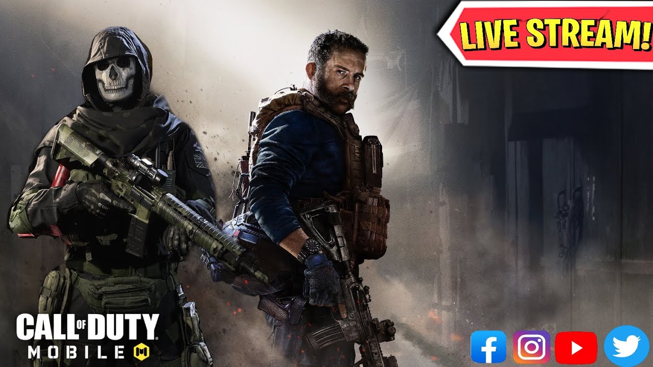 CALL OF DUTY MOBILE LIVE STREAM 😎 - YouTube