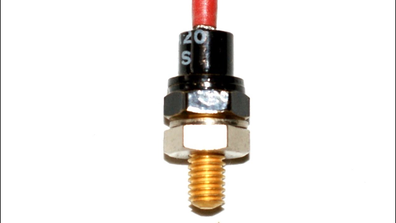 Unboxing A Ferranti ZR20 Stud Diode Semiconductor # ...