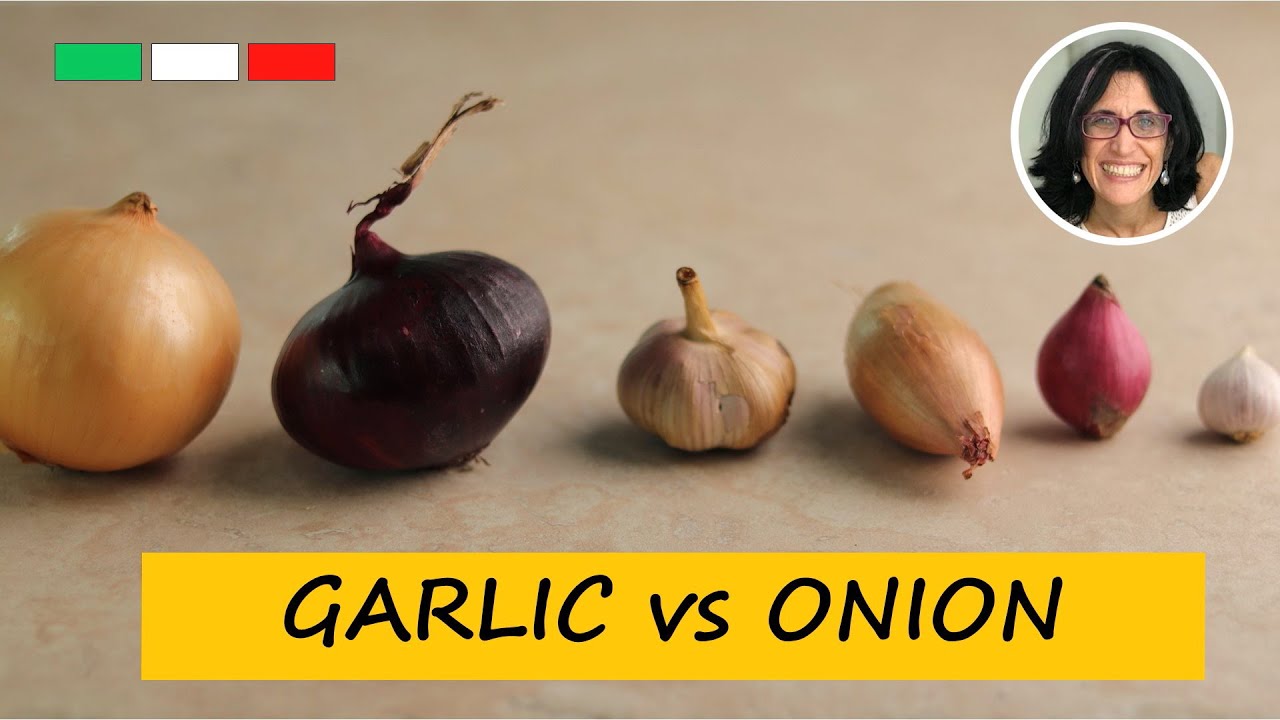 Garlic or Onion? Learn which one to use for your Italian dish. - YouTube