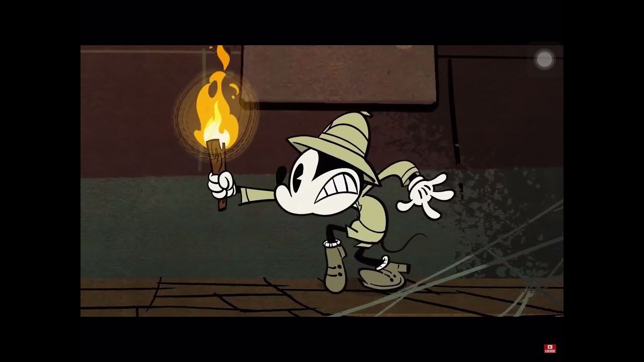 Mickey gets spider’d - YouTube