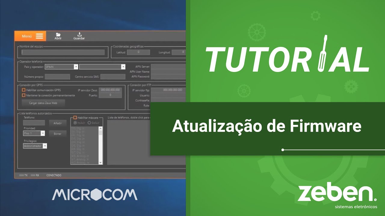Atualização de Firmware - Microcom - YouTube