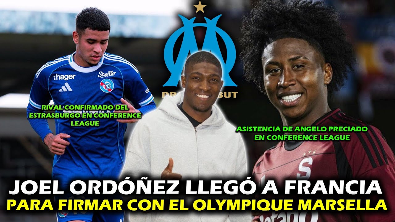 JOEL ORDÓÑEZ LLEGÓ A FRANCIA PARA FIRMAR CON EL MARSELLA 🔥 | ASISTENCIA ...