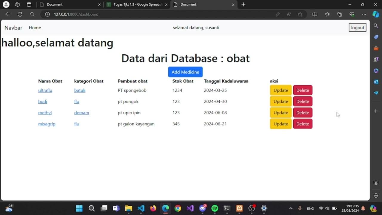 TUGAS CRUD LARAVEL - YouTube