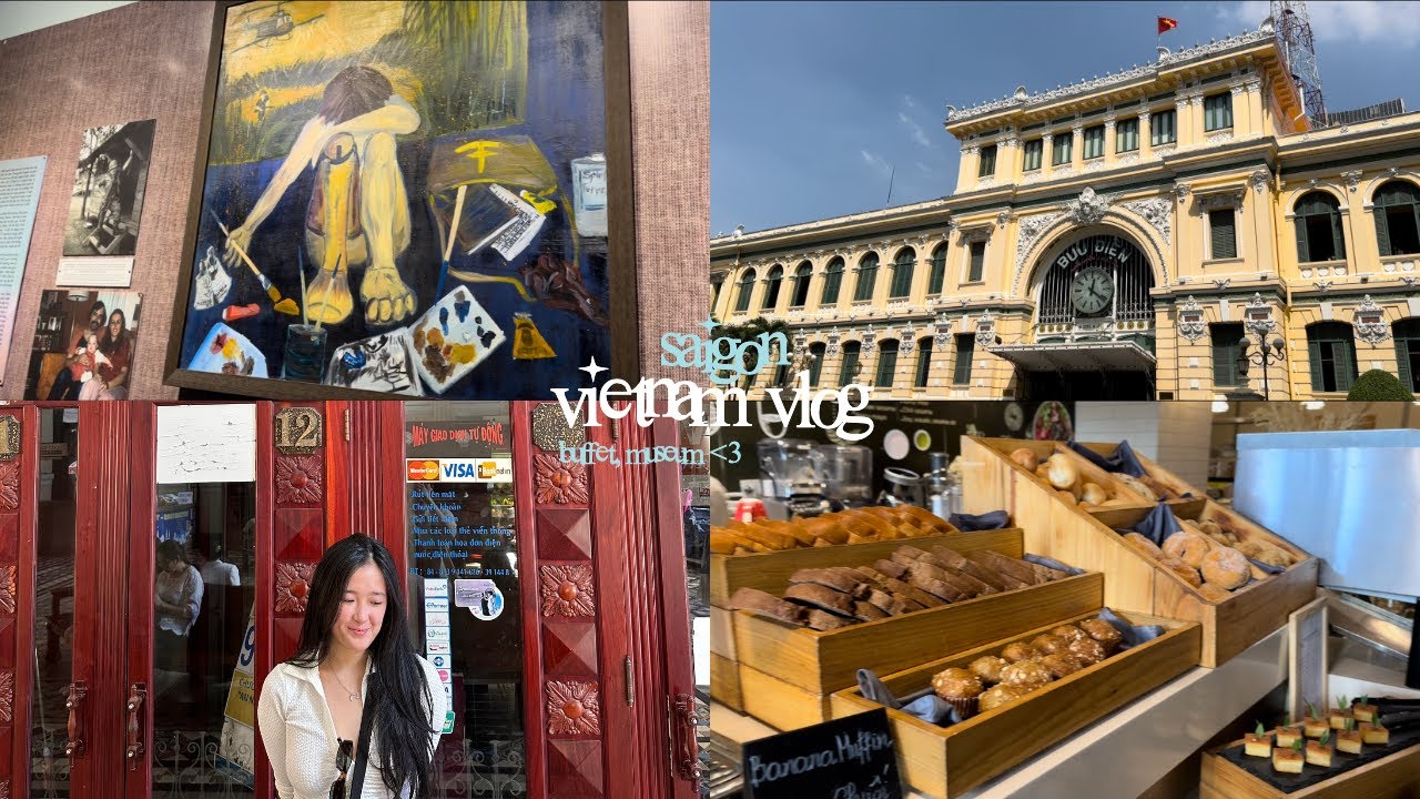 VIETNAM DIARIES 🇻🇳 vietnam's museum, lobster buffet and visiting my mum ...