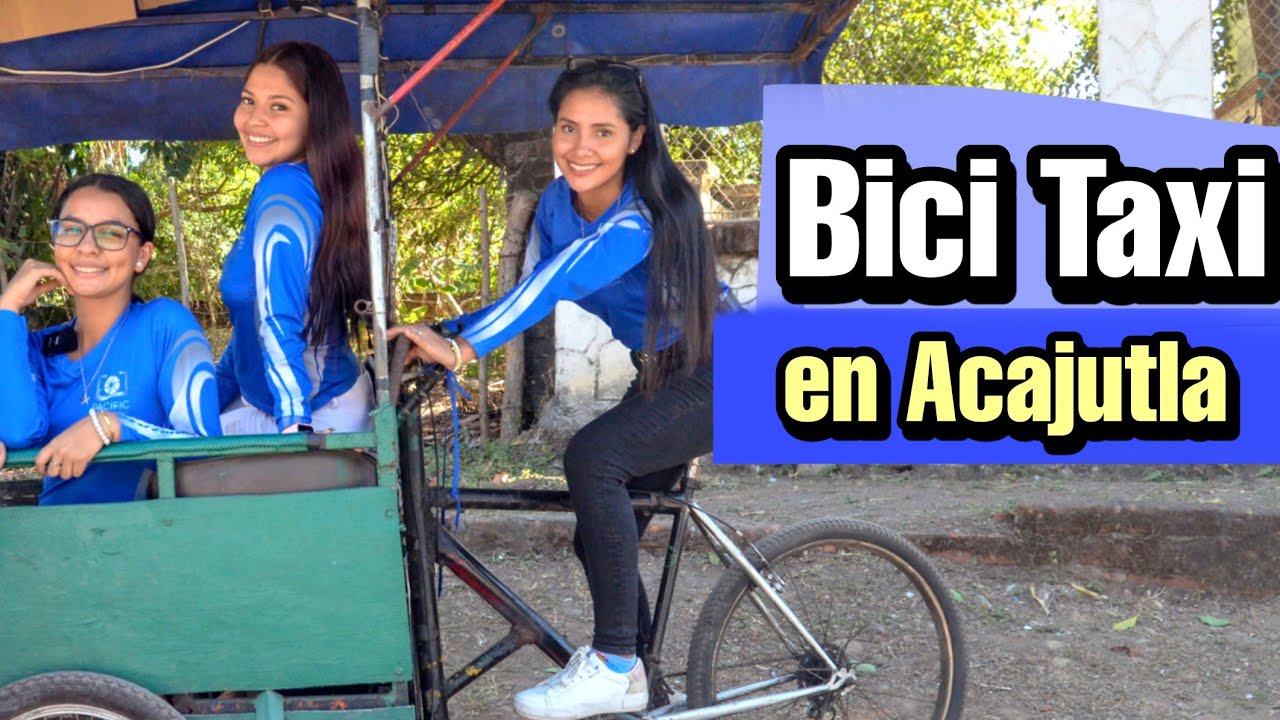 BICITAXI 🚲 ¡La mejor manera de conocer Acajutla! 🏖 - YouTube