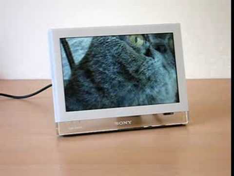 sony cp1 powerful photo frame - YouTube