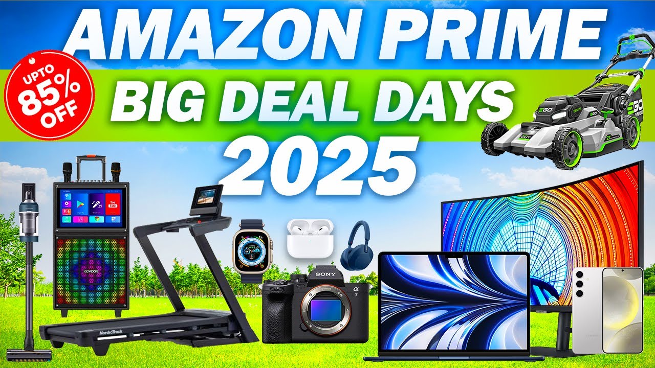 50 Amazon Prime Big Deal Days 2025 Deals - Biggest Savings of the Year ...