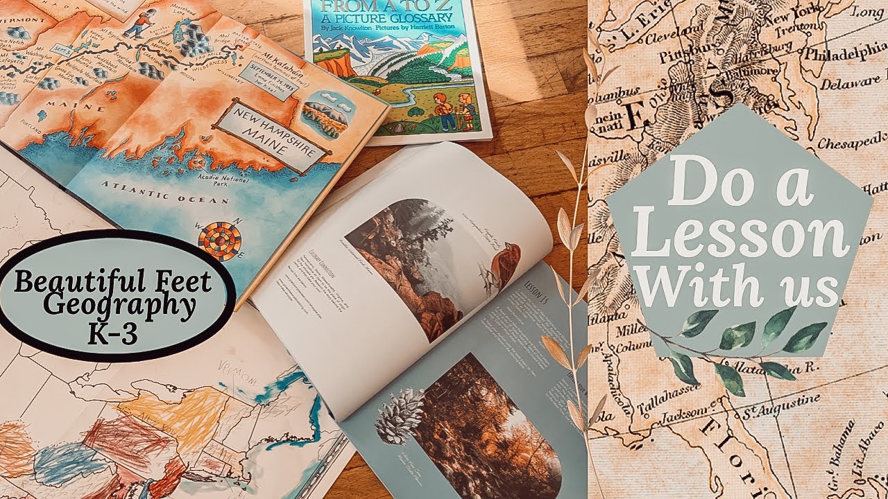 K-3 Geography Beautiful Feet Lesson With Us | Homeschool family of 5 ...