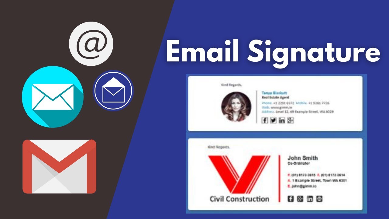 How to Create an Effective Email Signature | For Professional ...