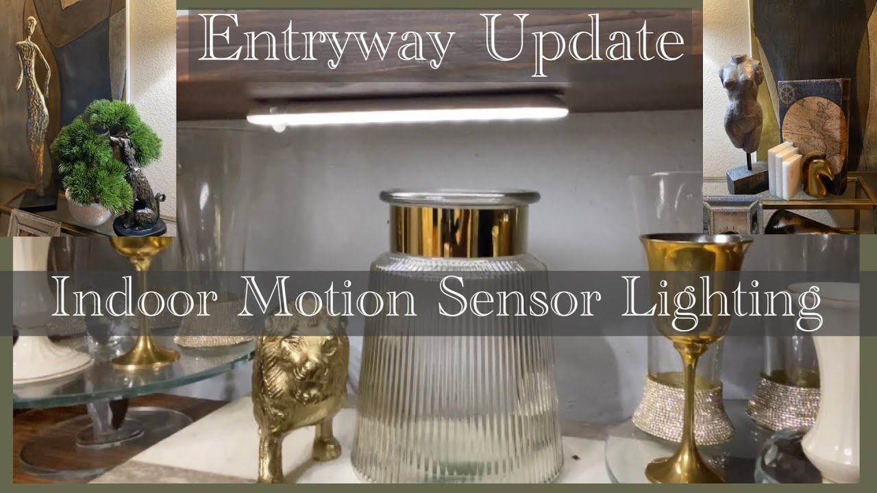 Dining Buffet Styling with Indoor Motion Sensor Lighting| Plus Entryway ...