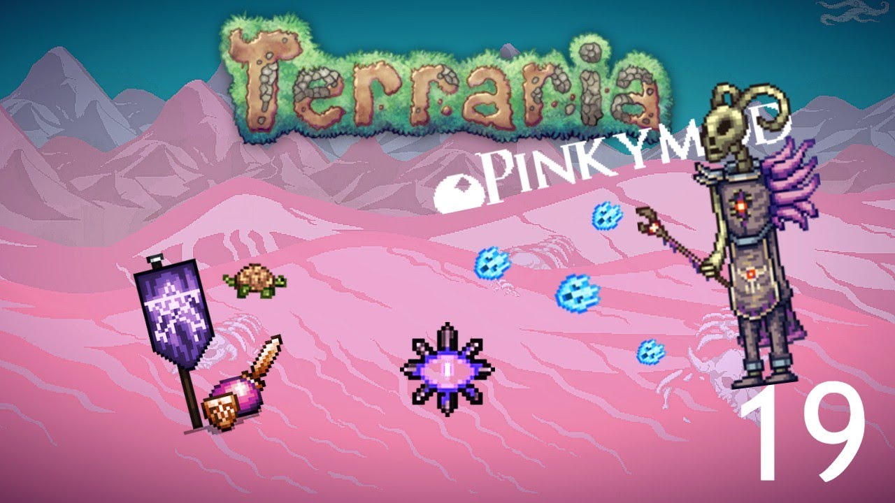 Terraria Pinkymod Lets Play Episode 19 To The Void Youtube
