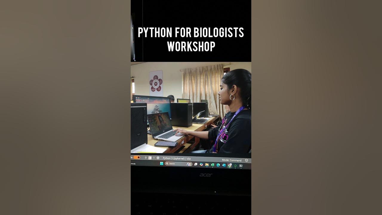Python for biologists Workshop - YouTube