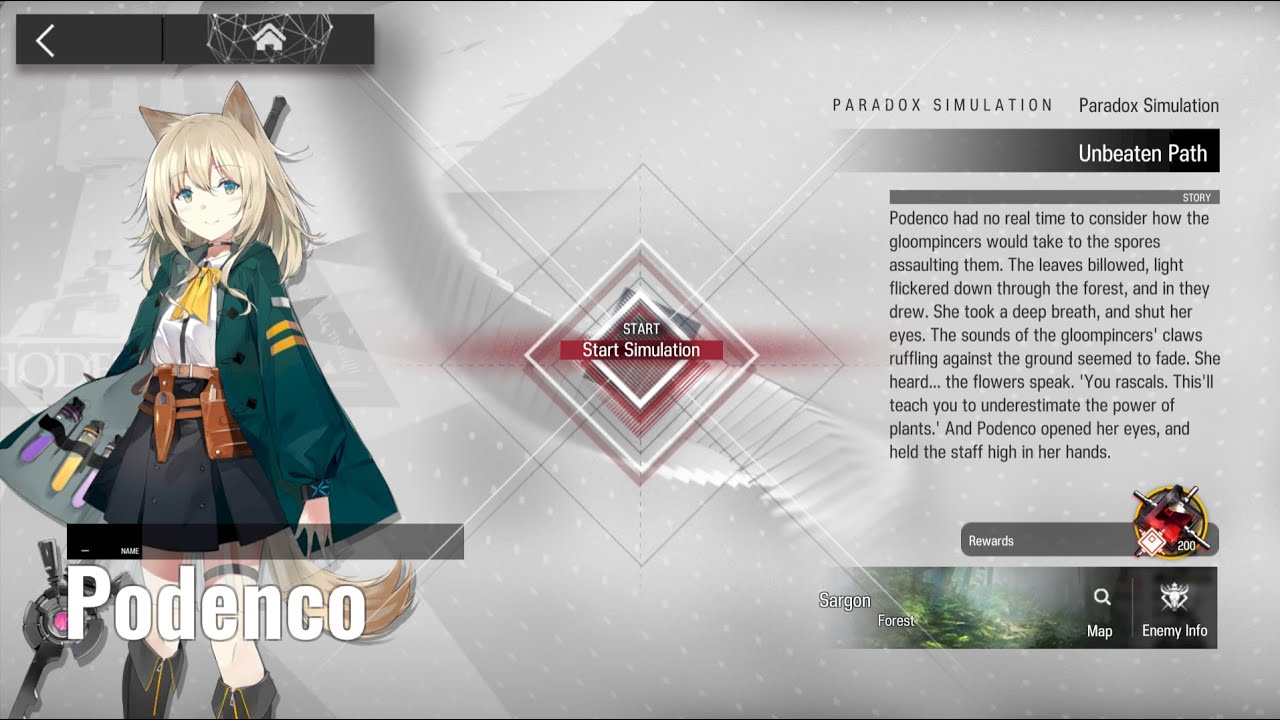 Arknights Paradox Simulation Podenco Guide - YouTube