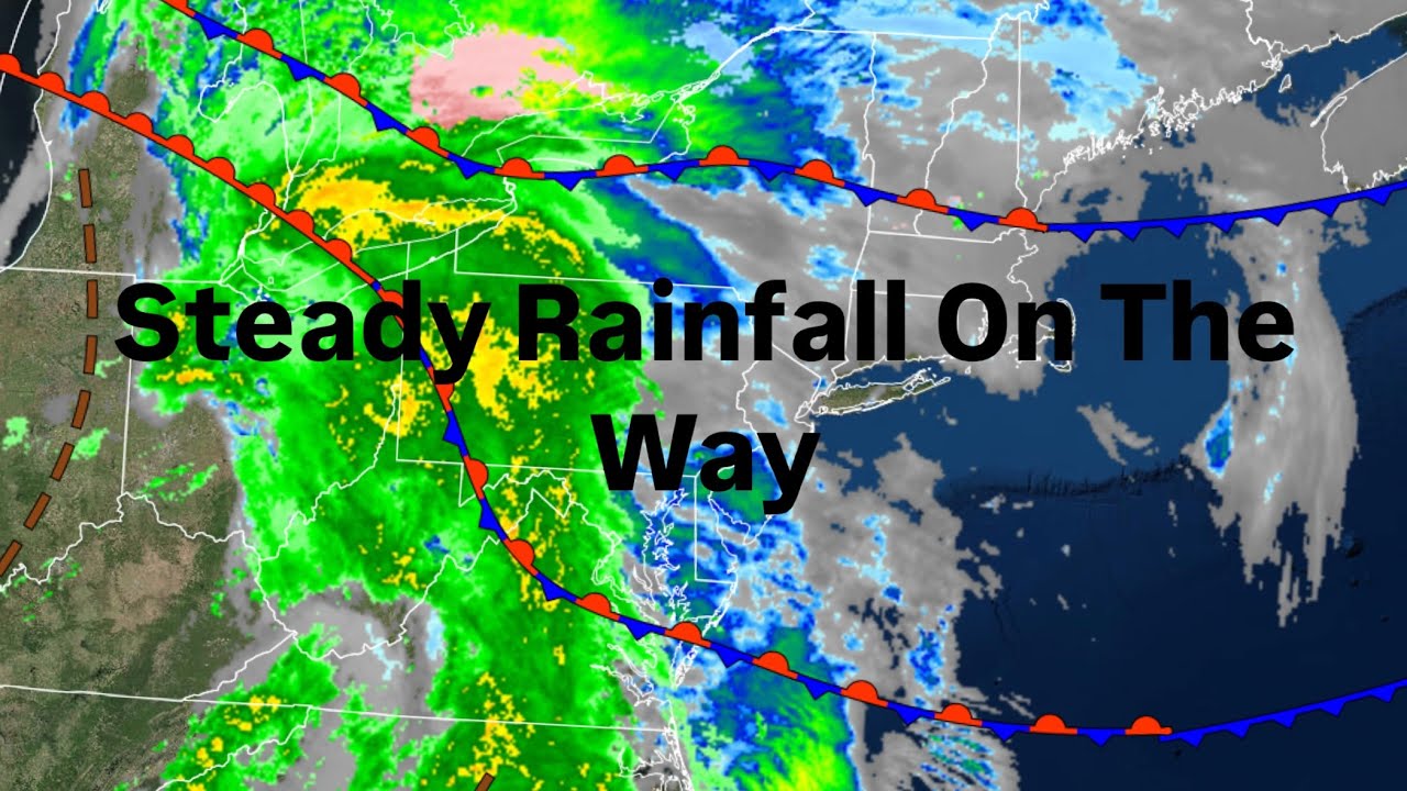 Steady Rainfall On The Way - YouTube