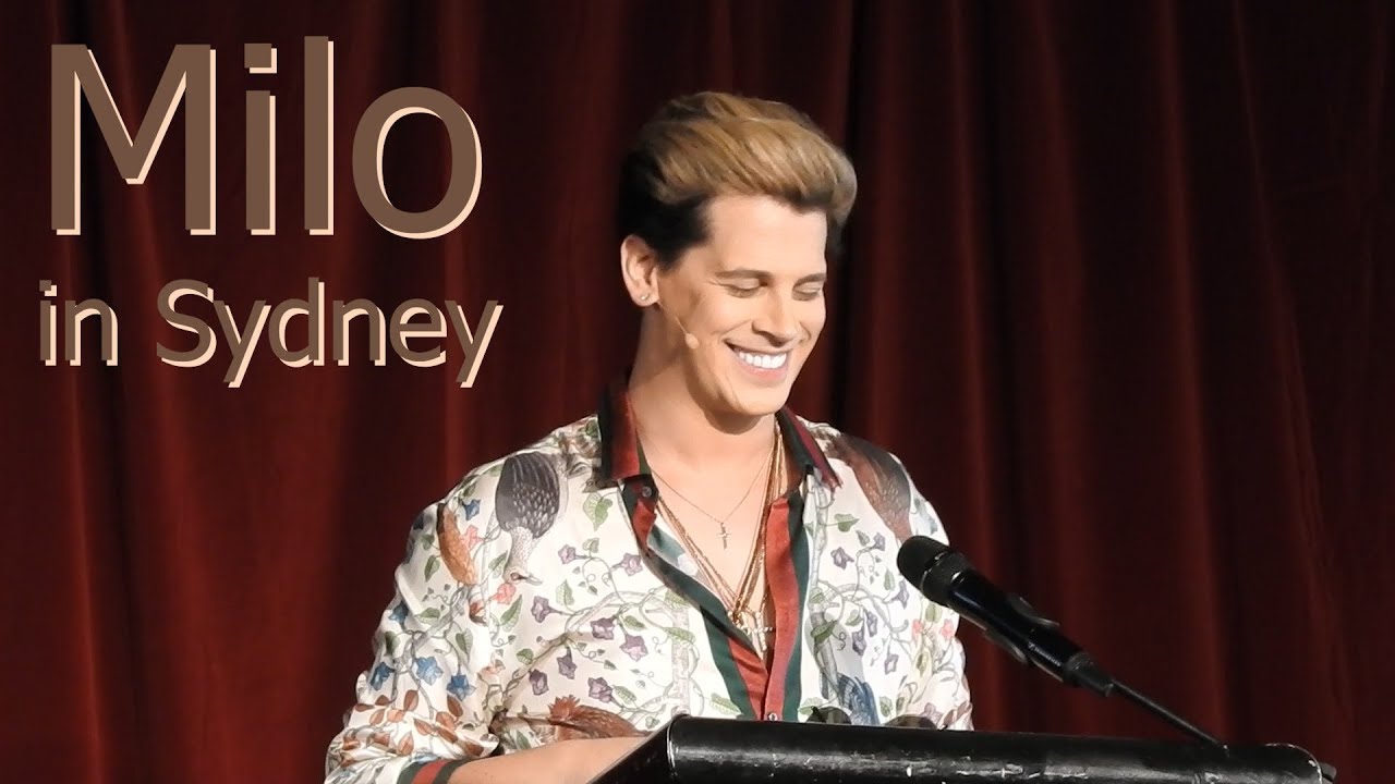 Milo in Sydney - Protesters and Highlights - YouTube