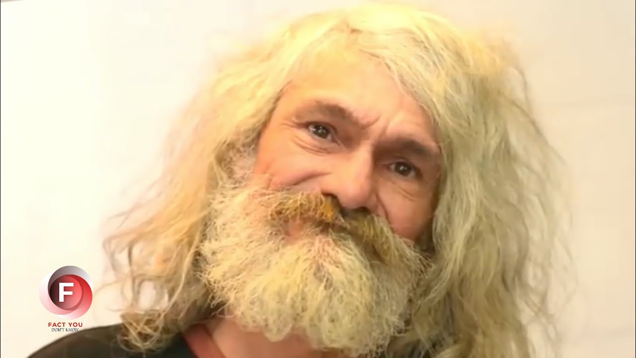 After this homeless man received the transformation, he thought that he ...