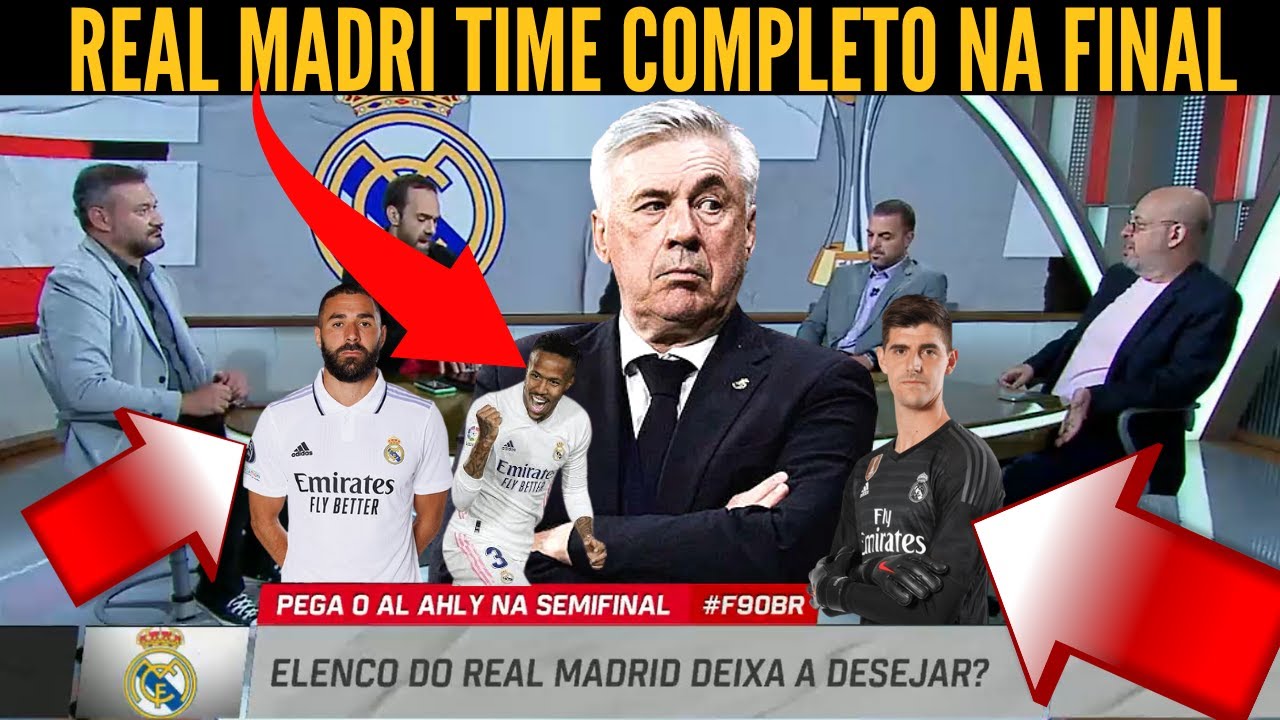 ESPN F90 - CARLO ANCELLOTTI GARANTE FORÇA MÁXIMA NA FINAL - YouTube