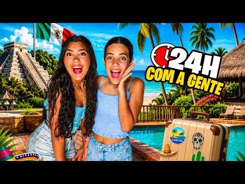 24H COM A GENTE NO MÉXICO !!! Tudo que nós fizemos 
