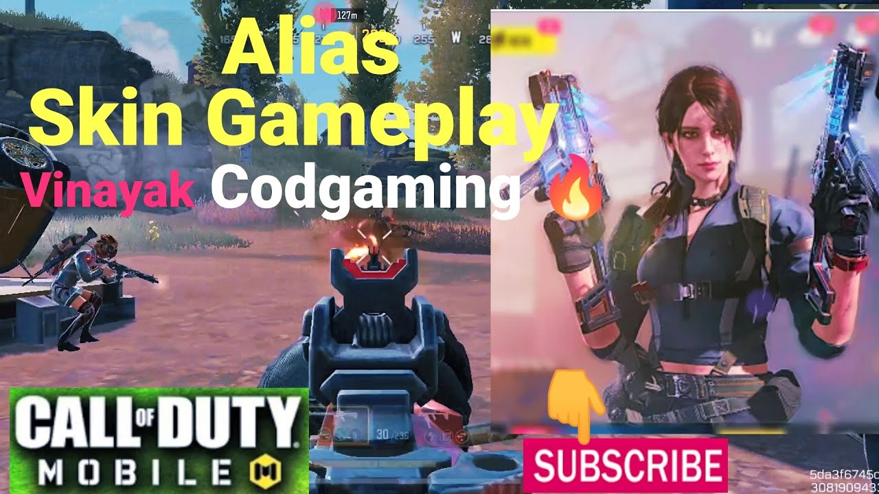 Alias Skin Gameplay || Call Of Duty: Mobile - YouTube