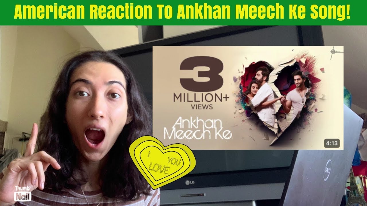 AMERICAN REACTION TO ANKHAN MEECH KE SONG! B PRAAK | AKSHARA SINGH ...