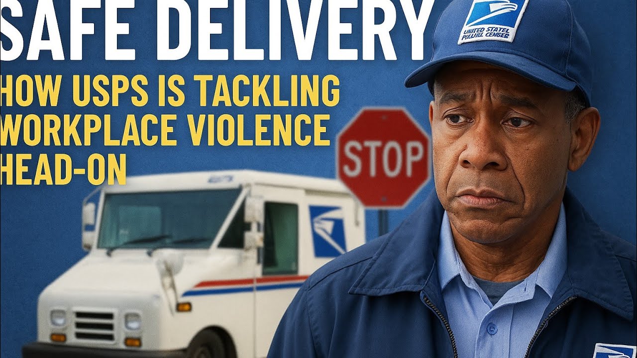 🔥Safe Delivery: How USPS is Tackling Workplace Violence Head-On🔥 - YouTube