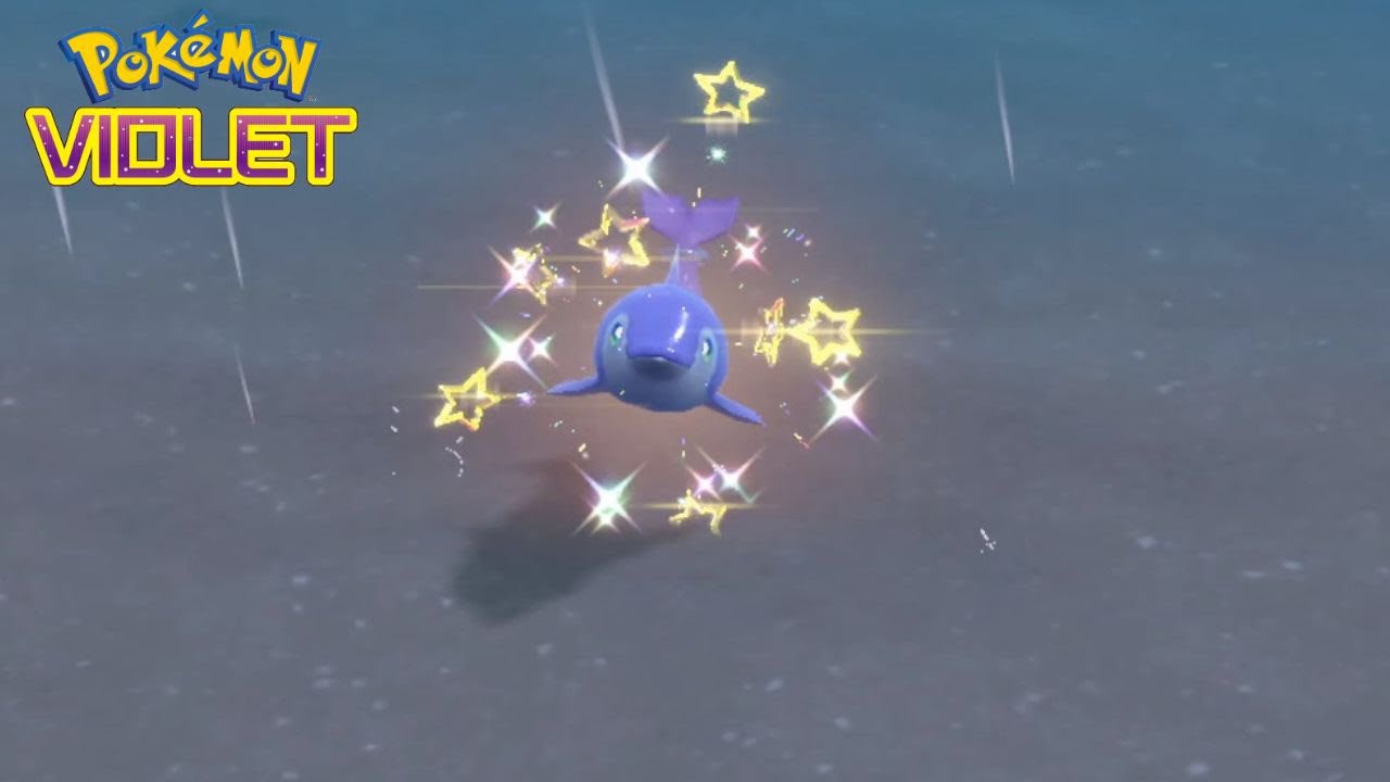 Shiny Finizen! ~ Pokémon Scarlet And Violet - YouTube