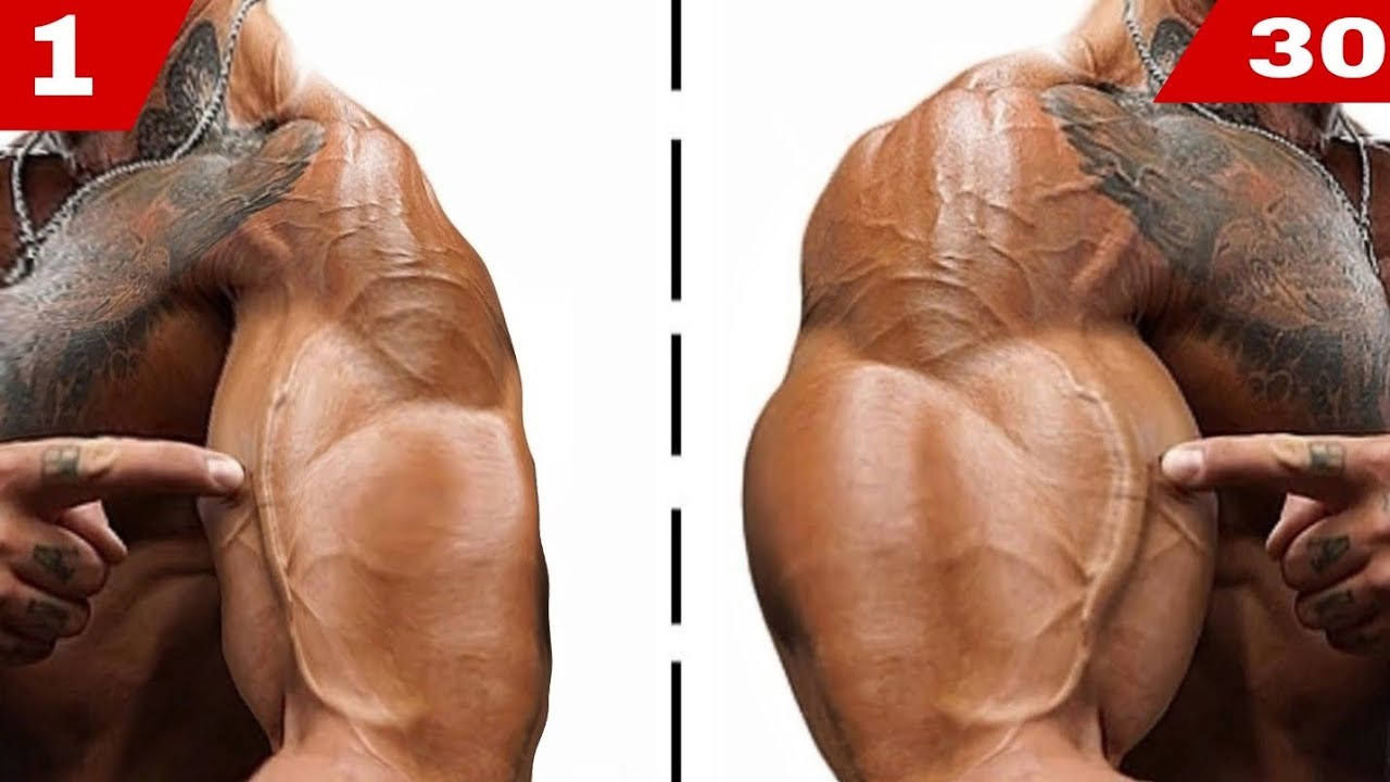 Exercises to change the shape of your biceps in 30 days - YouTube