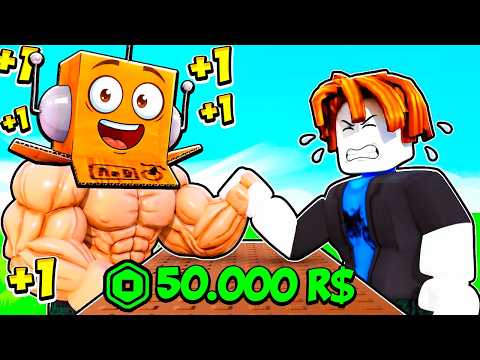СТАЛ САМЫМ БЫСТРЫМ АРМРЕСТЛЕРОМ В МИРЕ! КУПИЛ ЧИТЕРСКУЮ СИЛУ за РОБУКСЫ! ROBLOX