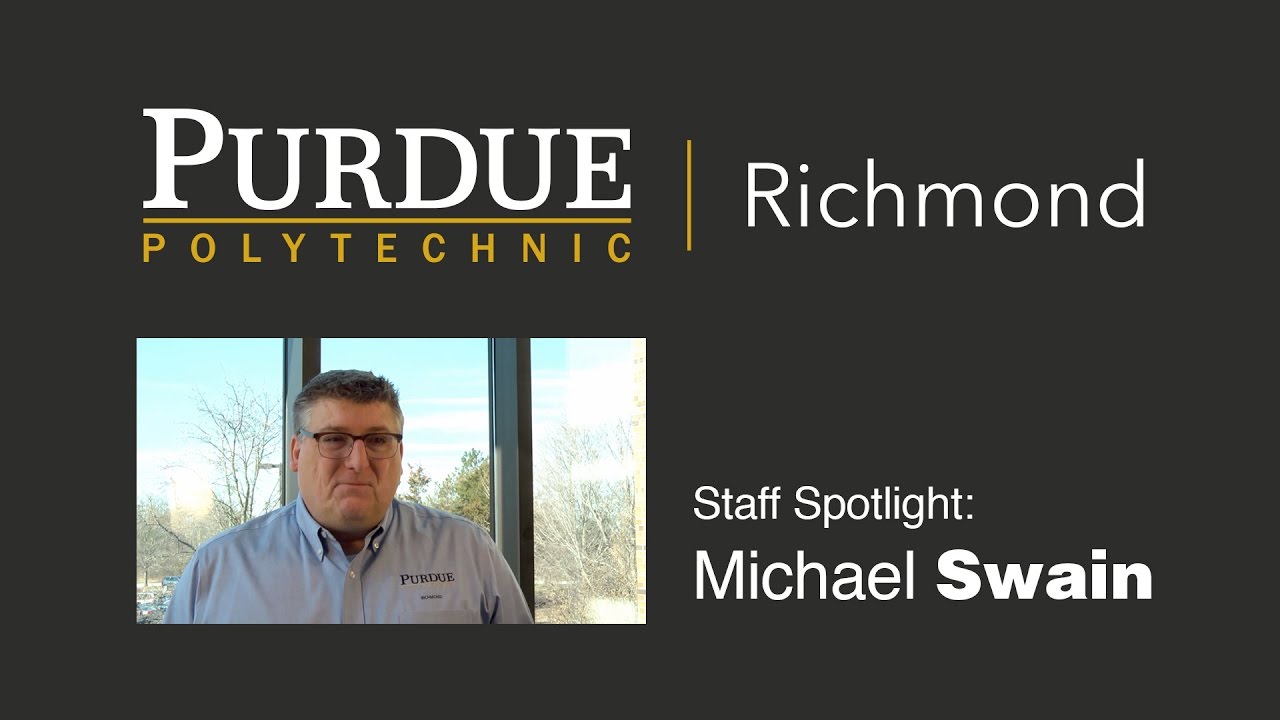 Purdue Richmond: Michael Swain - YouTube