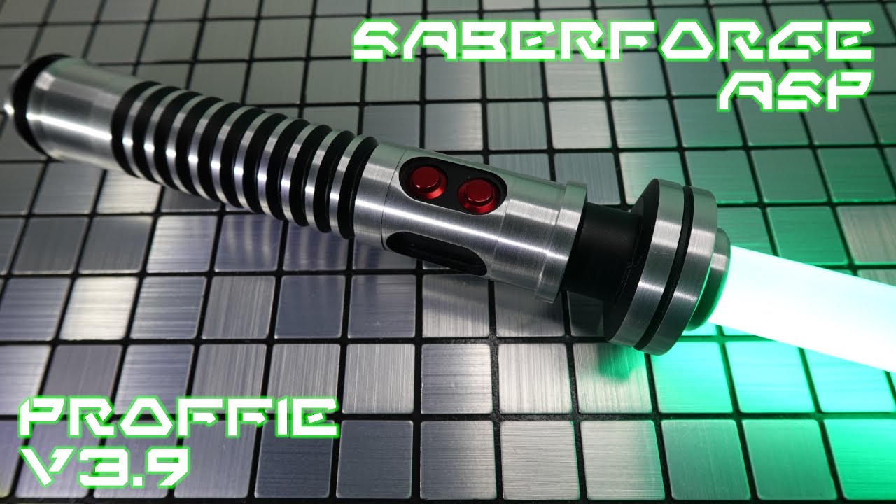 SaberForge ASP lightsaber (Proffie v3.9) - YouTube