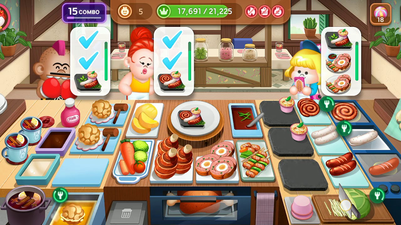 LINE CHEF EP.90 เร่งมือเลยครับเชฟ!!! By AU - YouTube