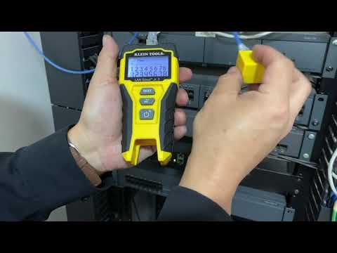 Probador de cables LAN Scout™ Jr. 2 - Mod. VDV526-200 - YouTube