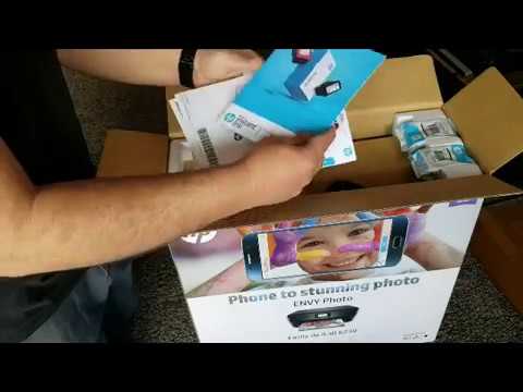 Unboxing e instalación impresora hp envy 6200 6230 en español - YouTube