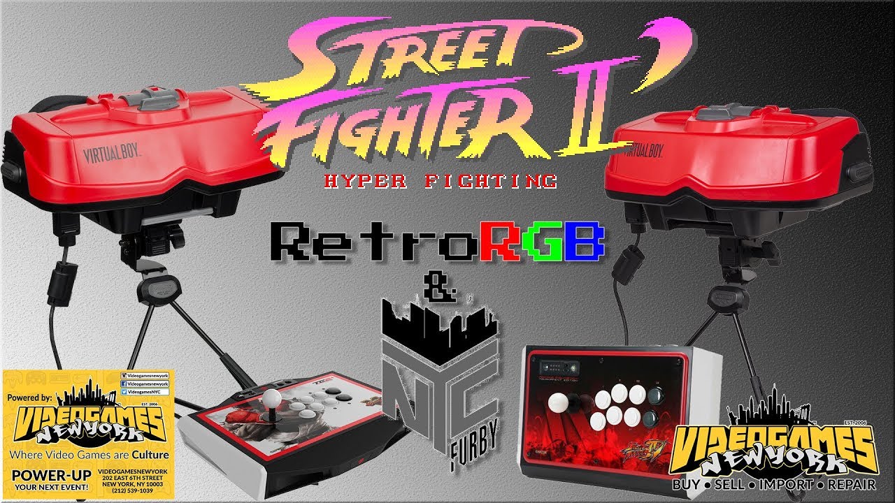 Virtual Boy Hyper Fighting Live Event - YouTube