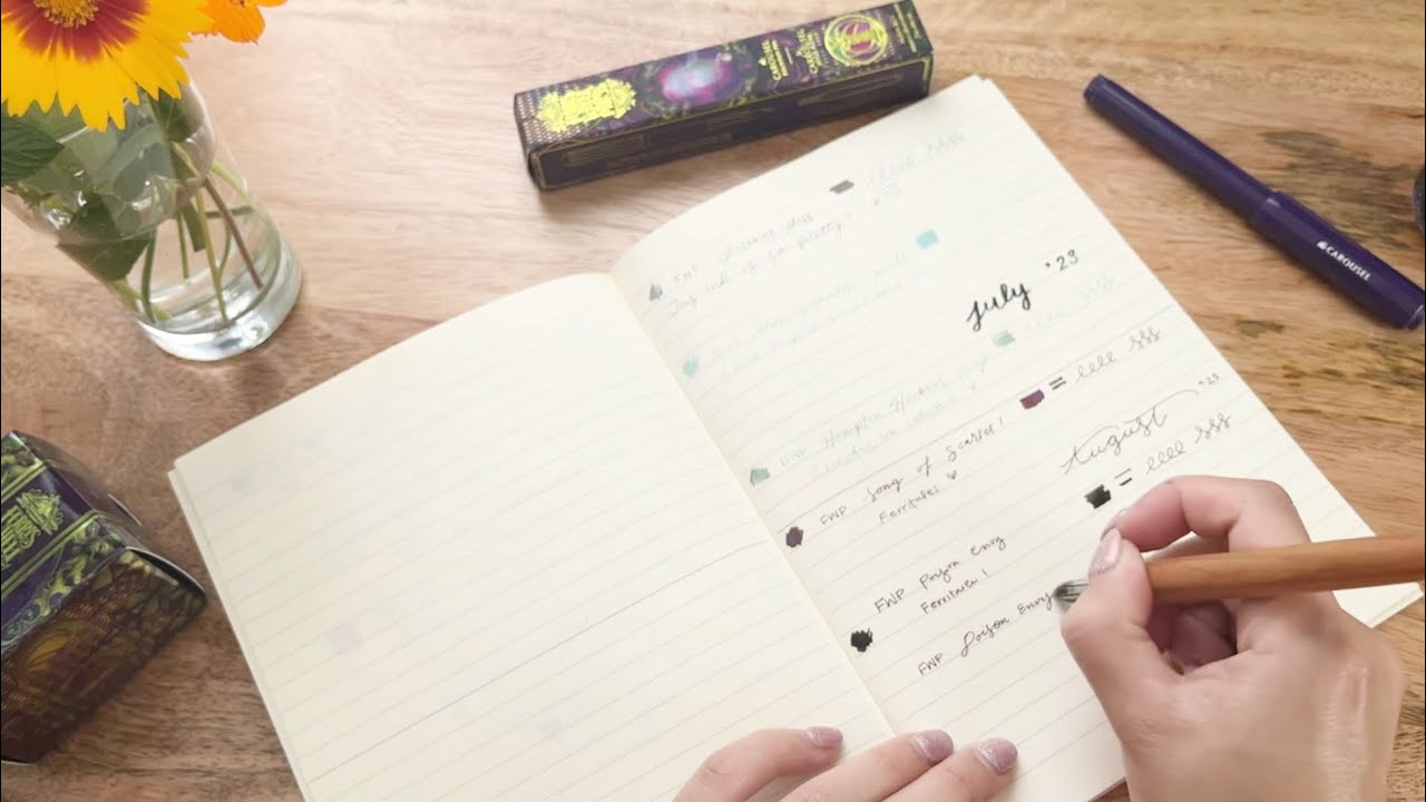 Ferris Wheel Press Poison Envy Fountain Pen and Ink - Amazon Haul - Cut ...