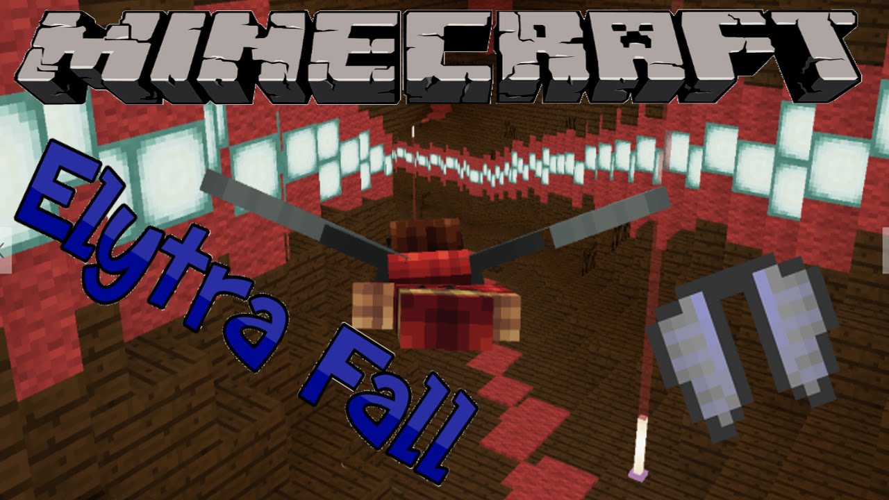 Minecraft | Elytra Fall | Wait What? - YouTube